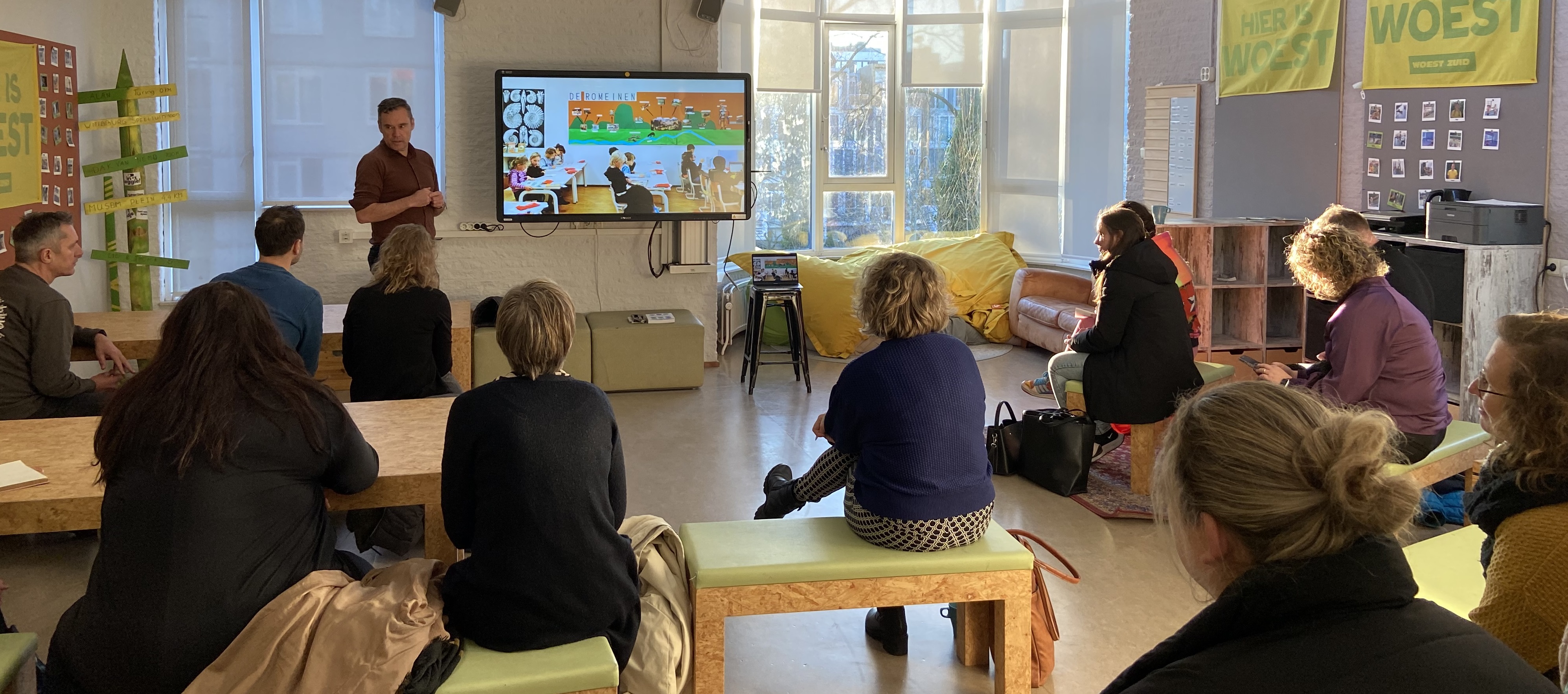 Schoolbezoek Alan Turingschool - Onderwijskennis Netwerk Amsterdam